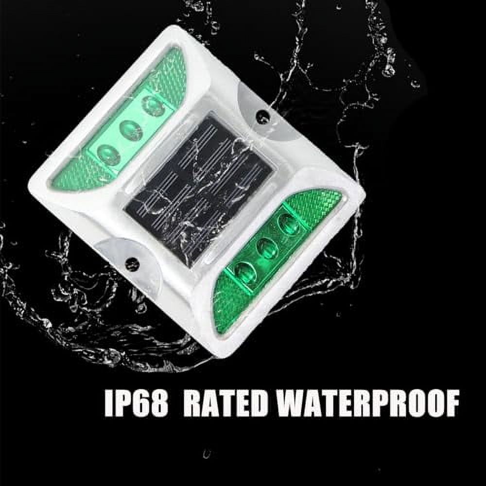 Wokyo Solar Power Road Reflector Waterproof Outdoor Warning Step Lights ...