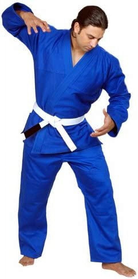 Woldorf USA BJJ Kimono Jiu Jitsu Judo Gi Student Blue Color 8 A6 NO ...