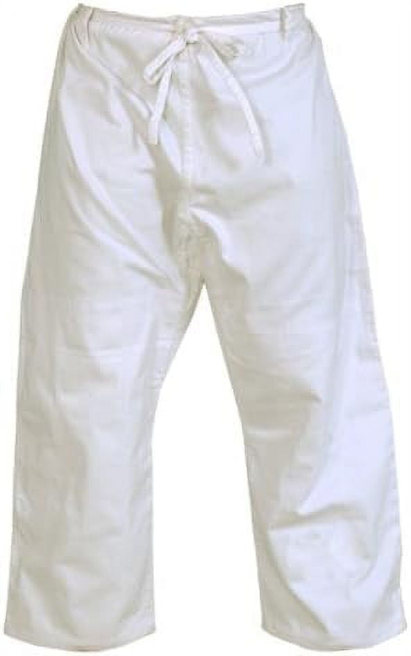 Woldorf USA Brazilian Jiu Jitsu BJJ Pants White Cotton Twill Size 3-A1 ...