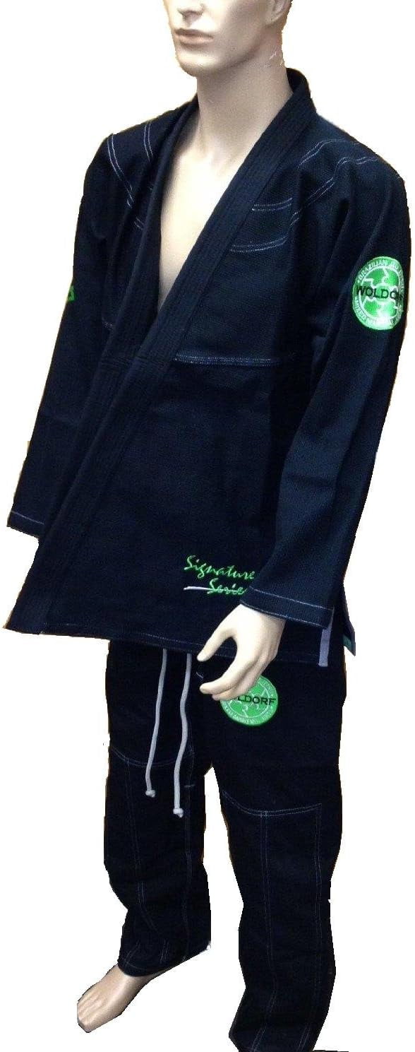 Woldorf USA Brazilian Jiu Jitsu Kimono Pearl Weave Gi, Competition ...