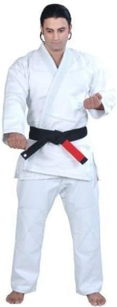 Woldorf USA Good Luck Brazilian Jiu Jitsu Kimono Gold Weave White 1 No ...