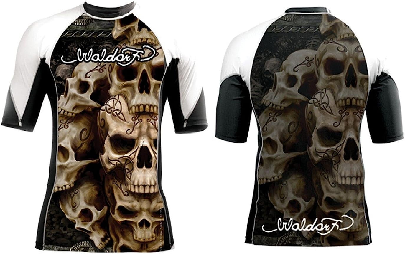Woldorf USA Rashguard with Sumblimation Size M Sparring Fitness Rash ...