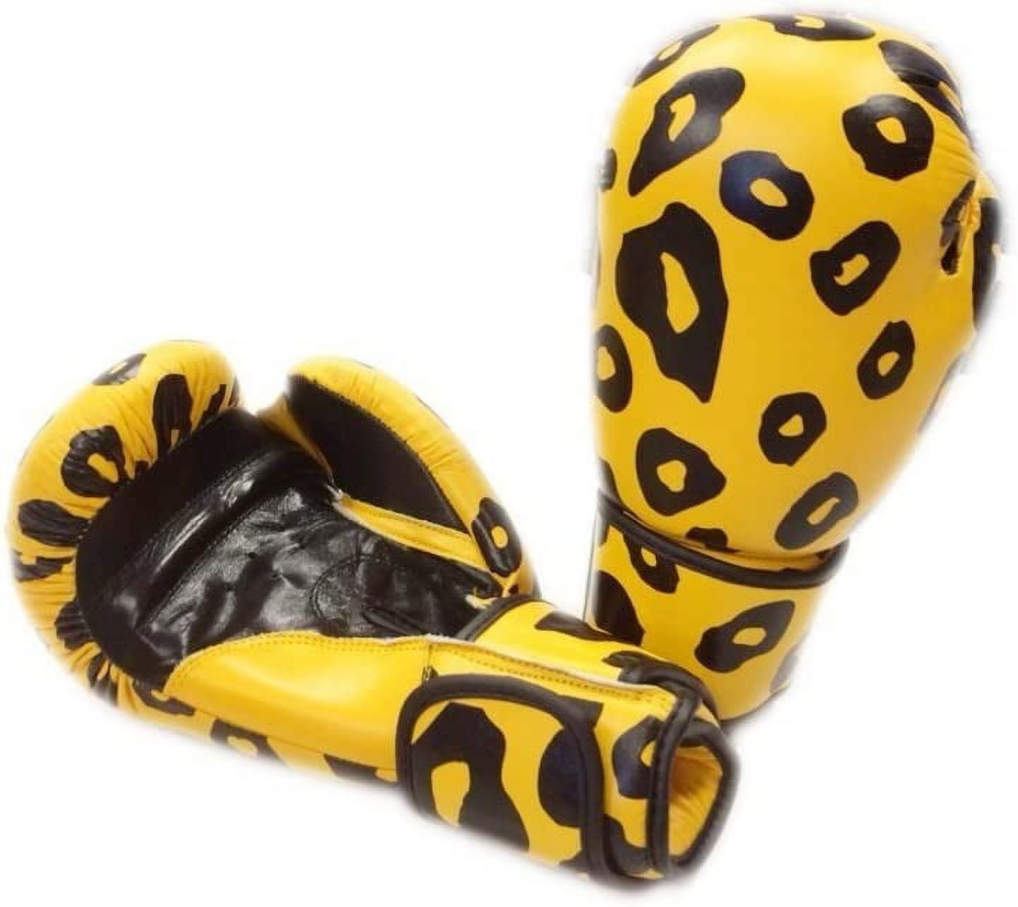 Woldorf USA Sparring Cheetah Boxing Bag Gloves top Grade Genuine ...