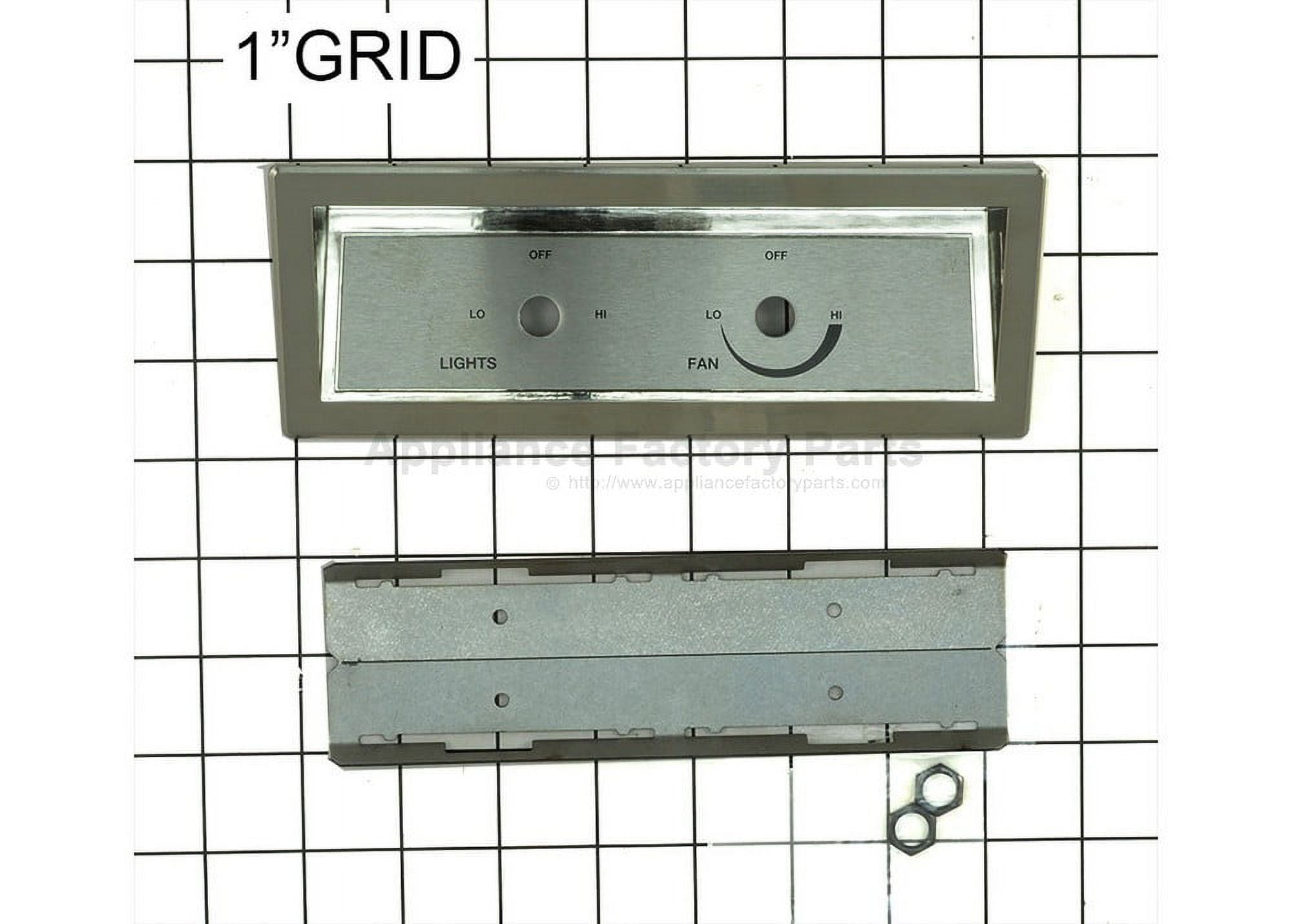 Wolf BEZEL ASSY 2 HOLE SVCE 811184 - Walmart.com