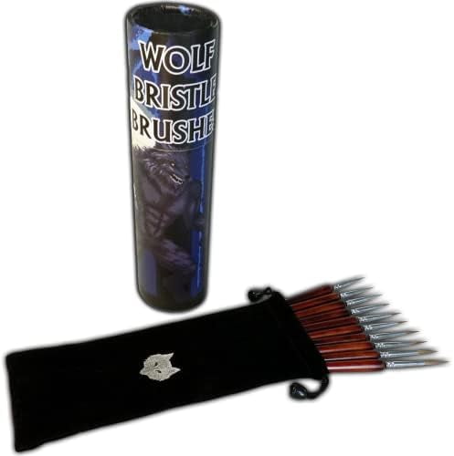 Wolf Bristle Brush Set$$Art & Craft - Walmart.com