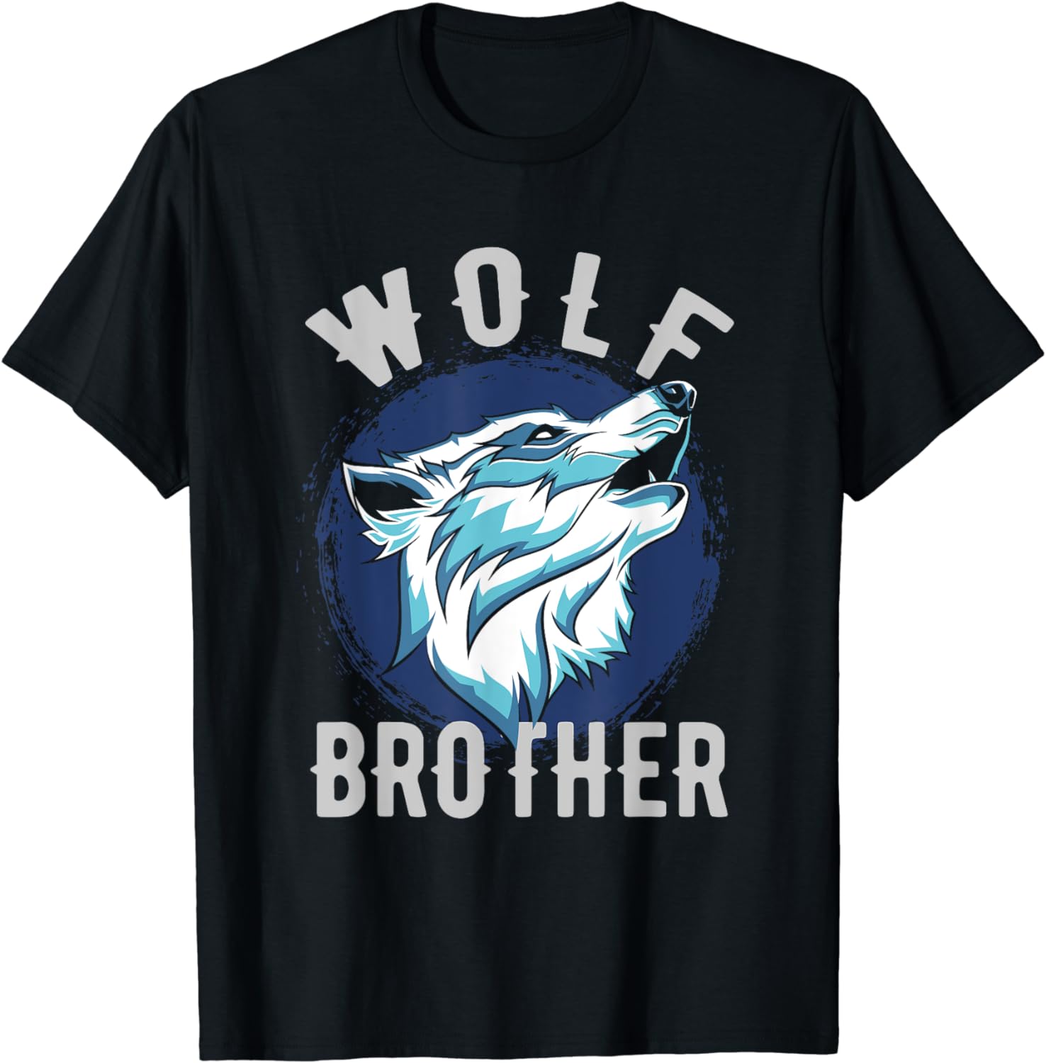Wolf Brother Wolf T-Shirt - Walmart.com