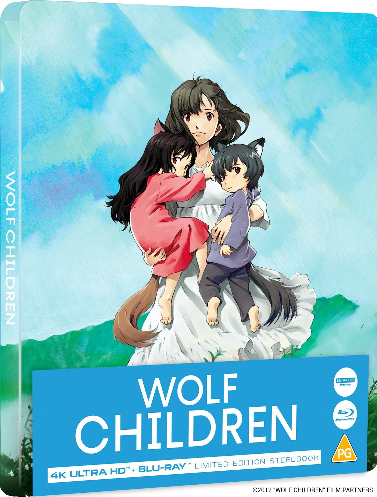 Wolf Children Limited Edition 4K UHD Steelbook (4K Ultra HD) Colleen ...