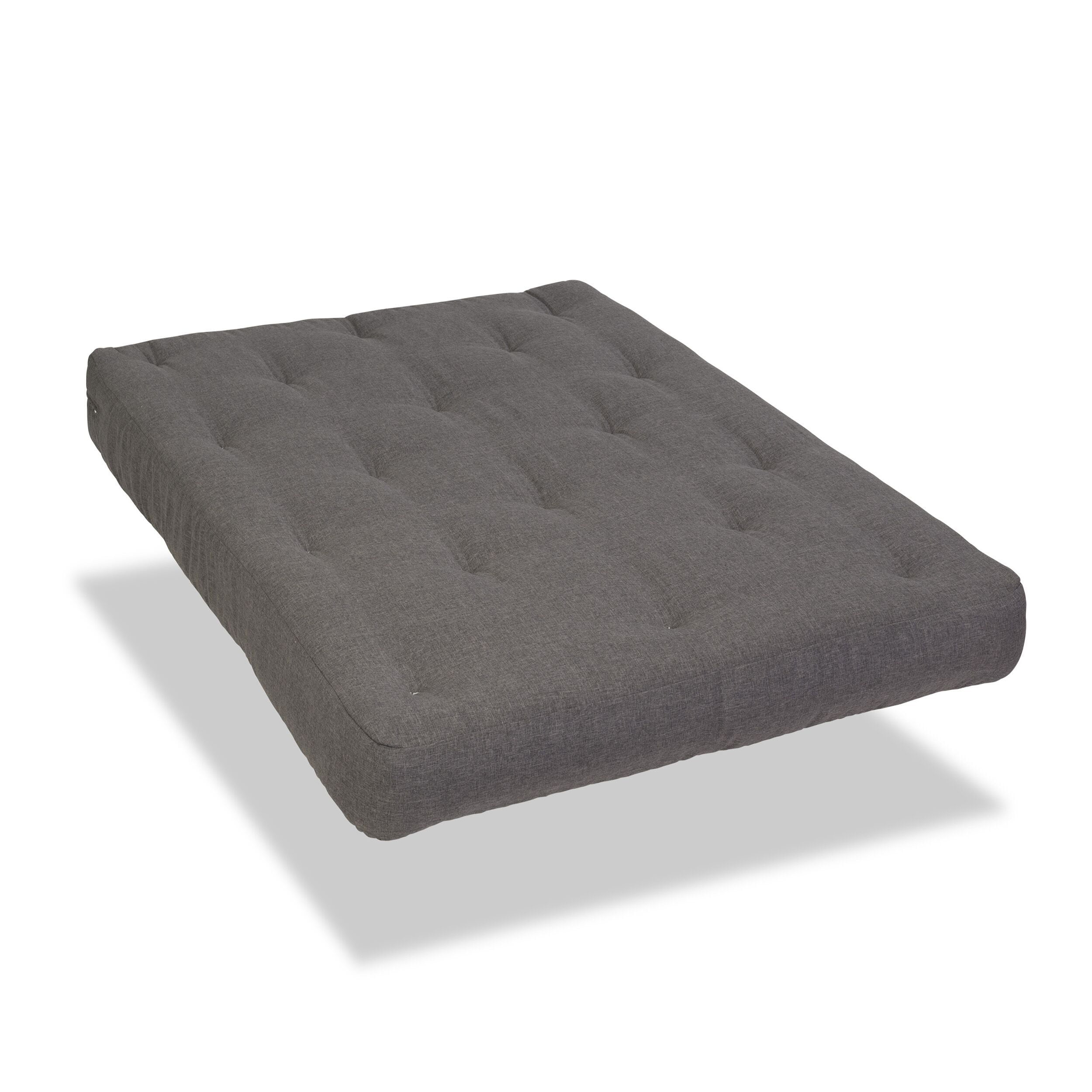 Wolf - Comfort Plus 8" Cotton and Foam Futon Mattress Queen, Marmor ...