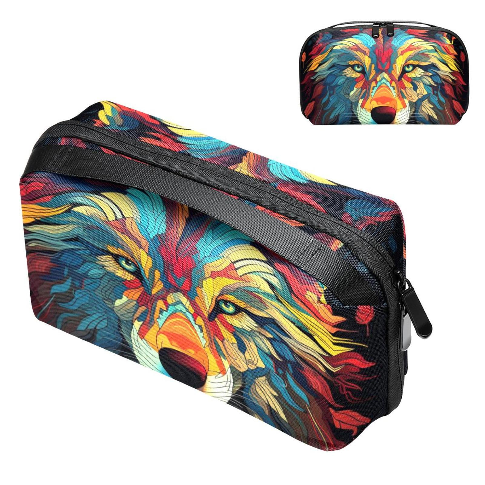 Wolf Digital Bag Organizer Travel Case with Oxford Fabric Waterproof ...