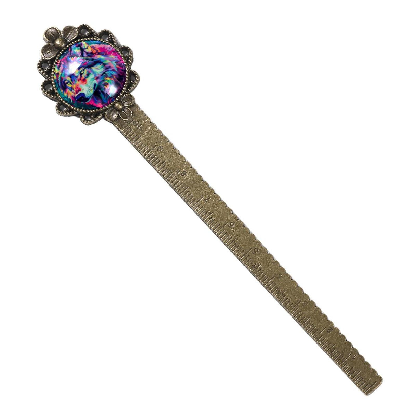 Wolf Elegant Bamboo Bookmarks Set of 1 - Reading Accessories - Walmart.com