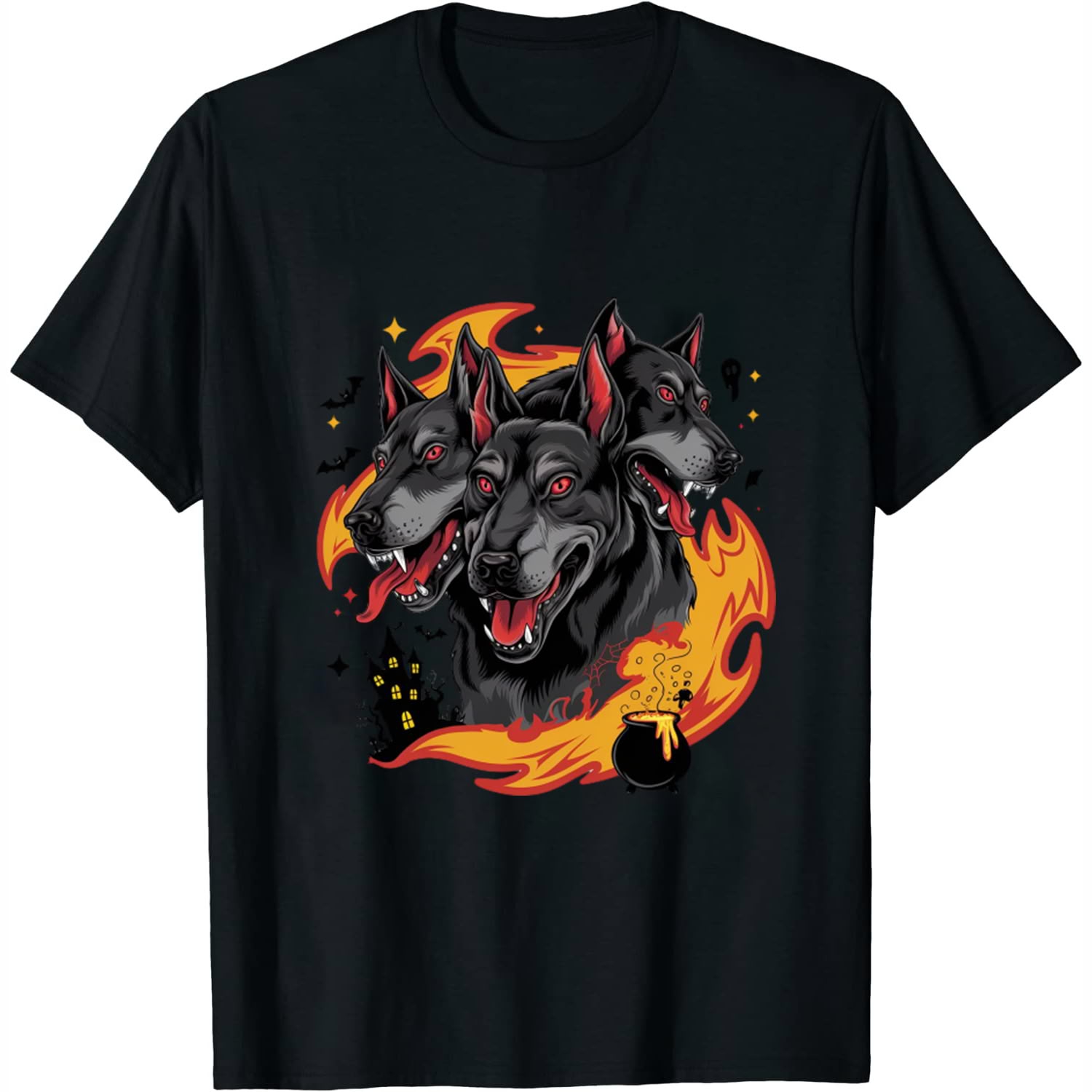 Wolf Enthusiast Gifts CERBERUS Groovy Queen Girls Candy Corn Halloween ...