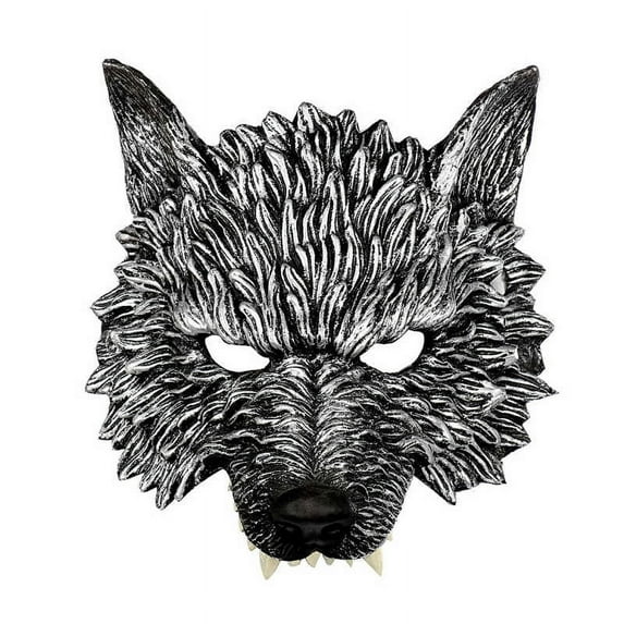 Wolf Face Mask, Adult, Reusable Face Mask, Washable Face Mask, Half ...