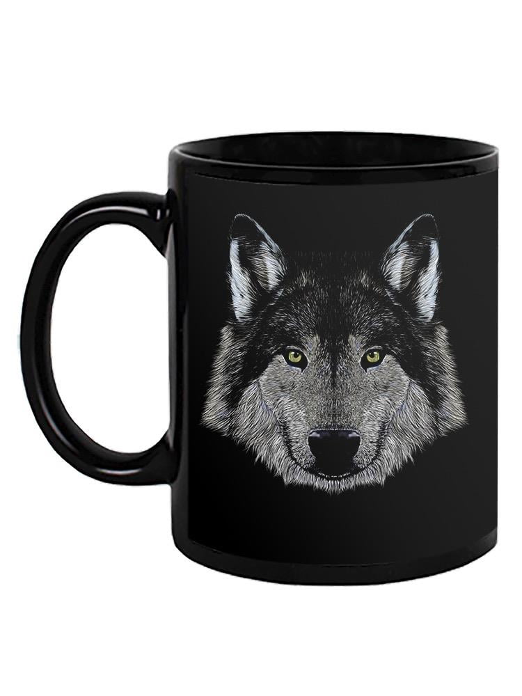 Wolf Face Portrait Mug - SPIdeals Designs, - Walmart.com