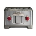 Wolf Gourmet 4-Slice Toaster | Red Knobs - Walmart.com