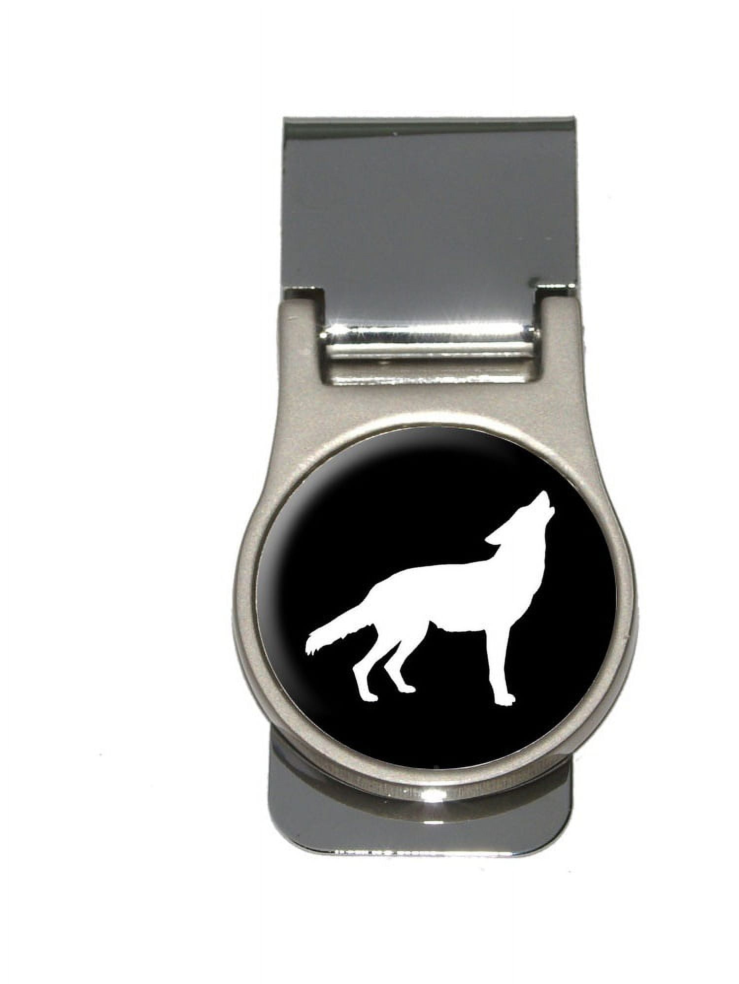 Wolf Howling Money Clip - Walmart.com