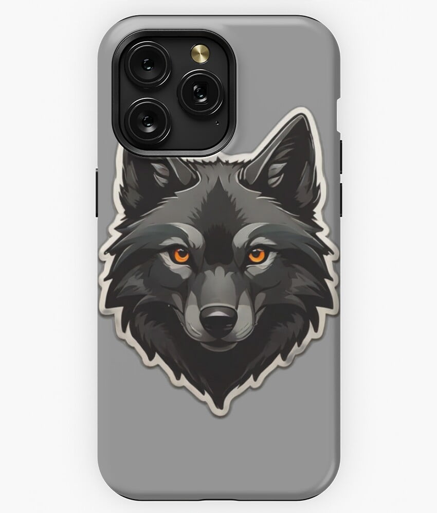 Wolf Howling at the Moon Nature G320 Phone Case for iPhone17 16 15 14 ...