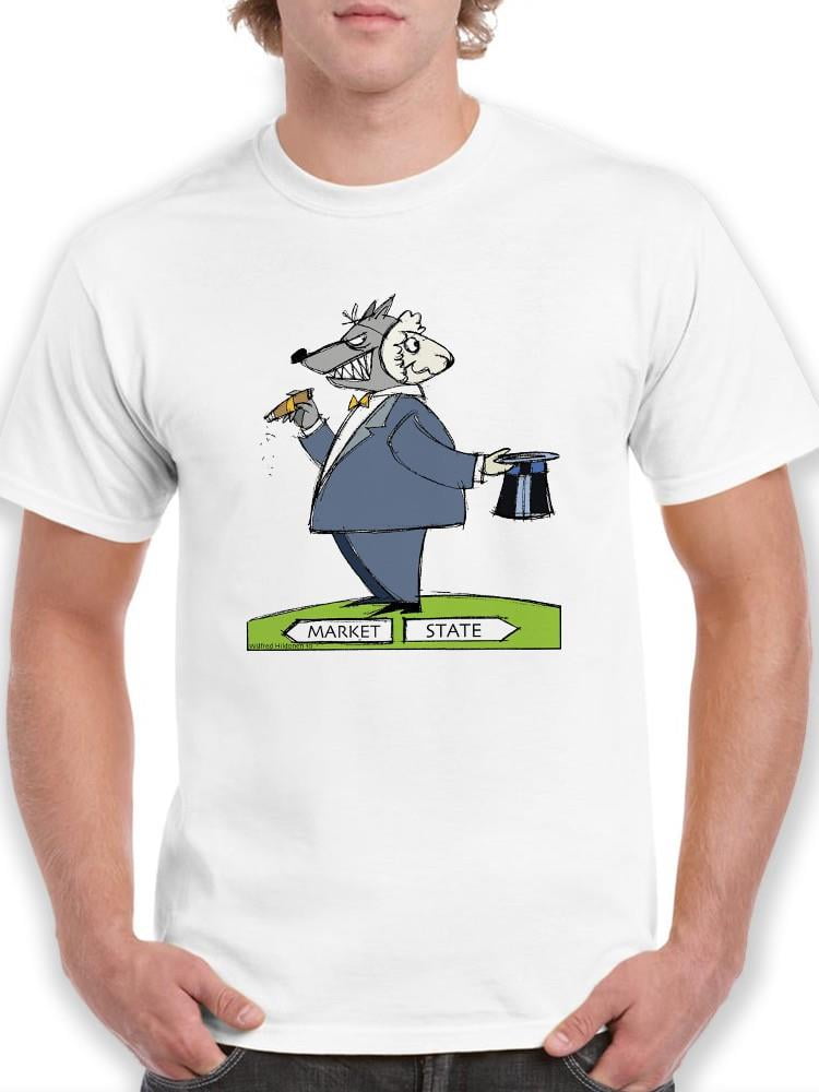 Wolf In Sheep's Clothing T-Shirt Men -Wilfred Hildonen Designs, Male 5X ...