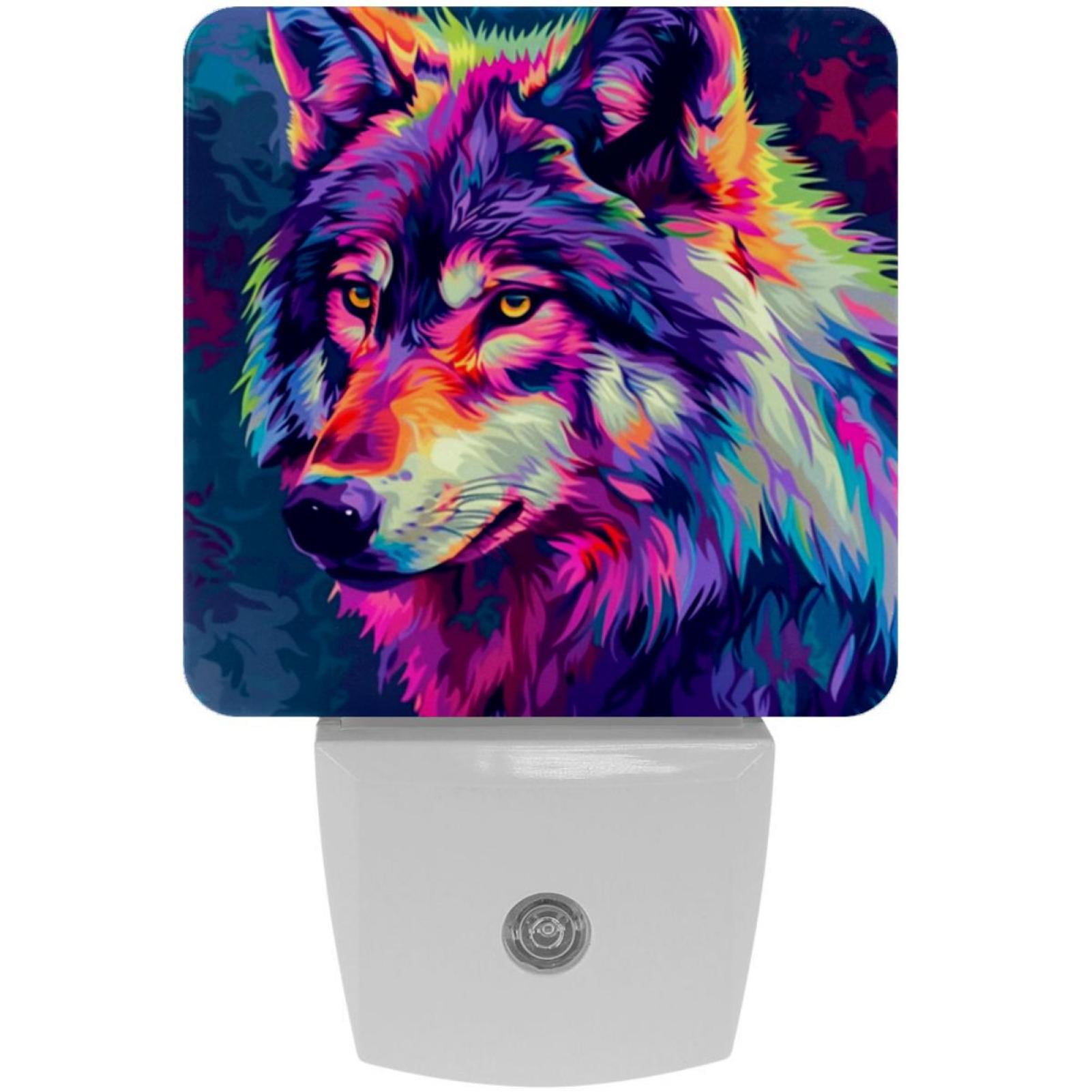 Wolf LED Square Night Light - Compact and Energy Efficient Illumination ...