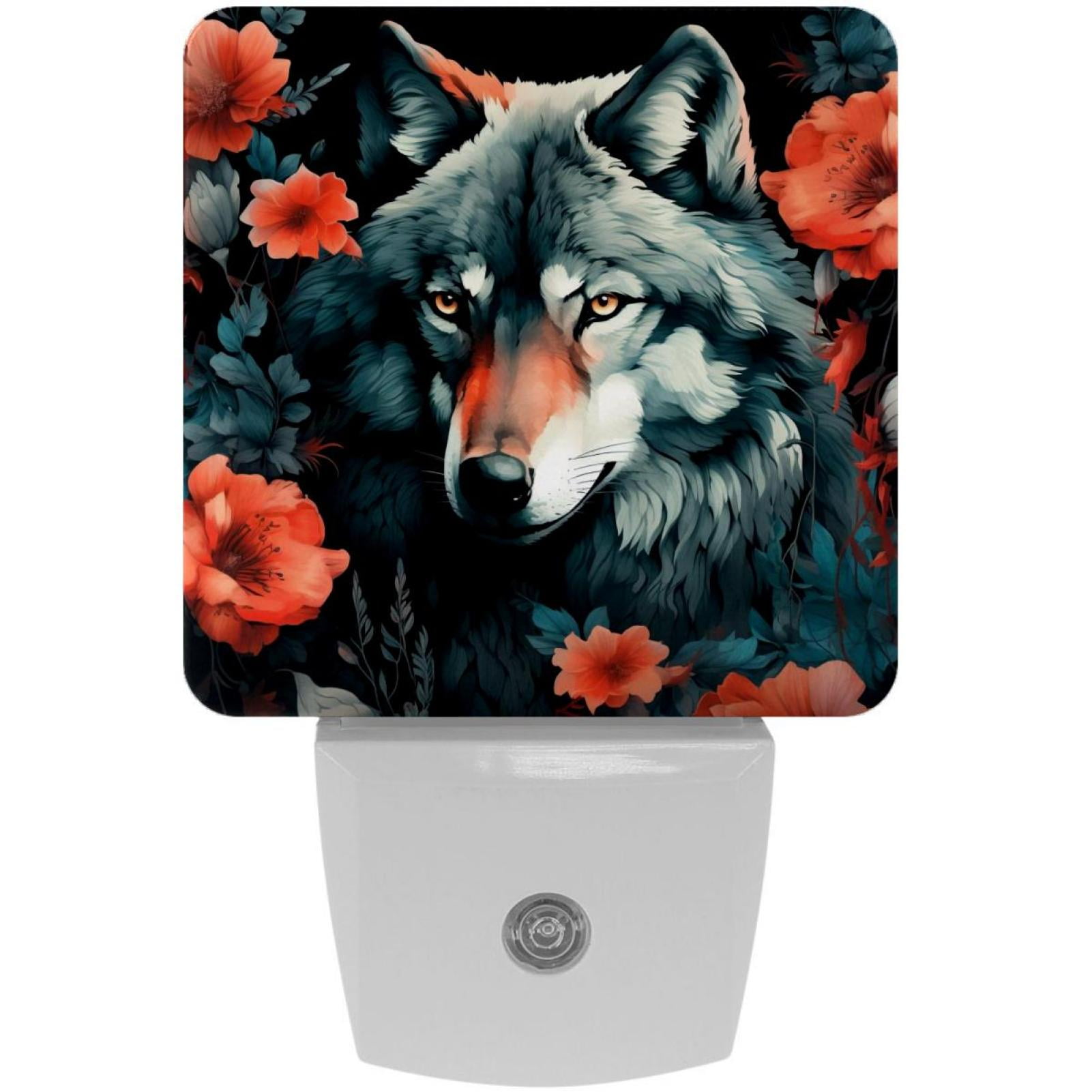 Wolf LED Square Night Lights - Compact and Multifunctional Illumination ...