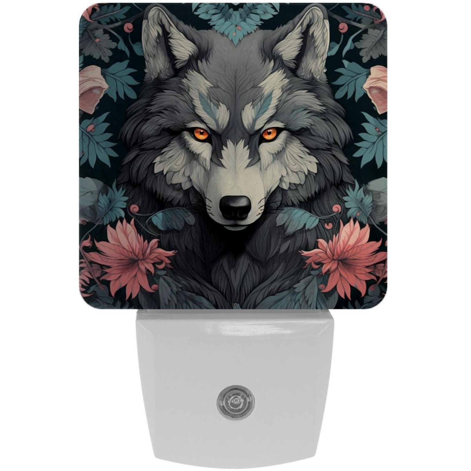Wolf LED Square Night Lights - Compact and Multifunctional Illumination ...