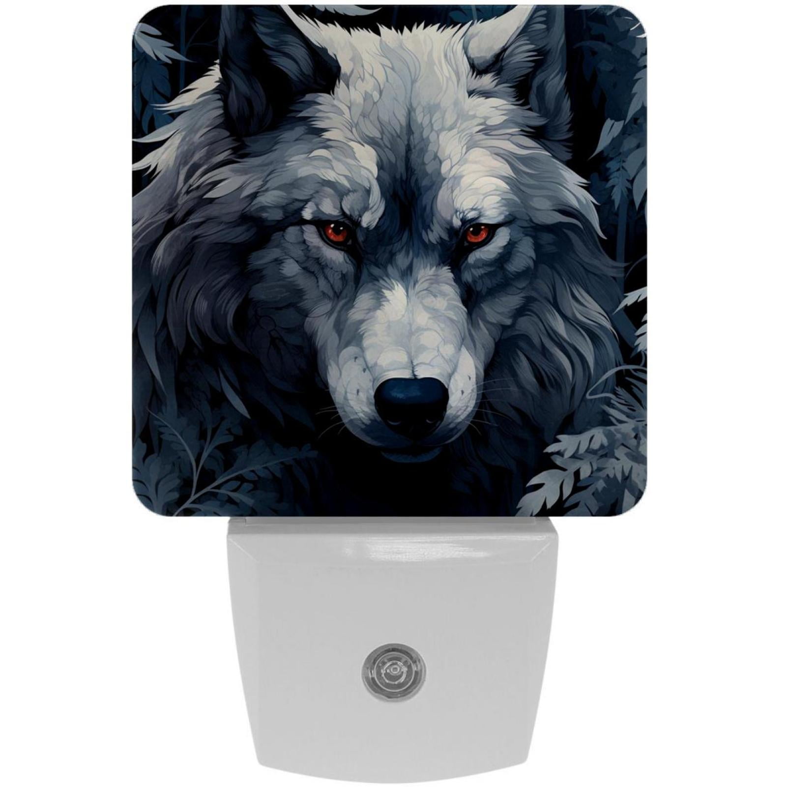 Wolf LED Square Night Lights - Compact and Multifunctional Illumination ...