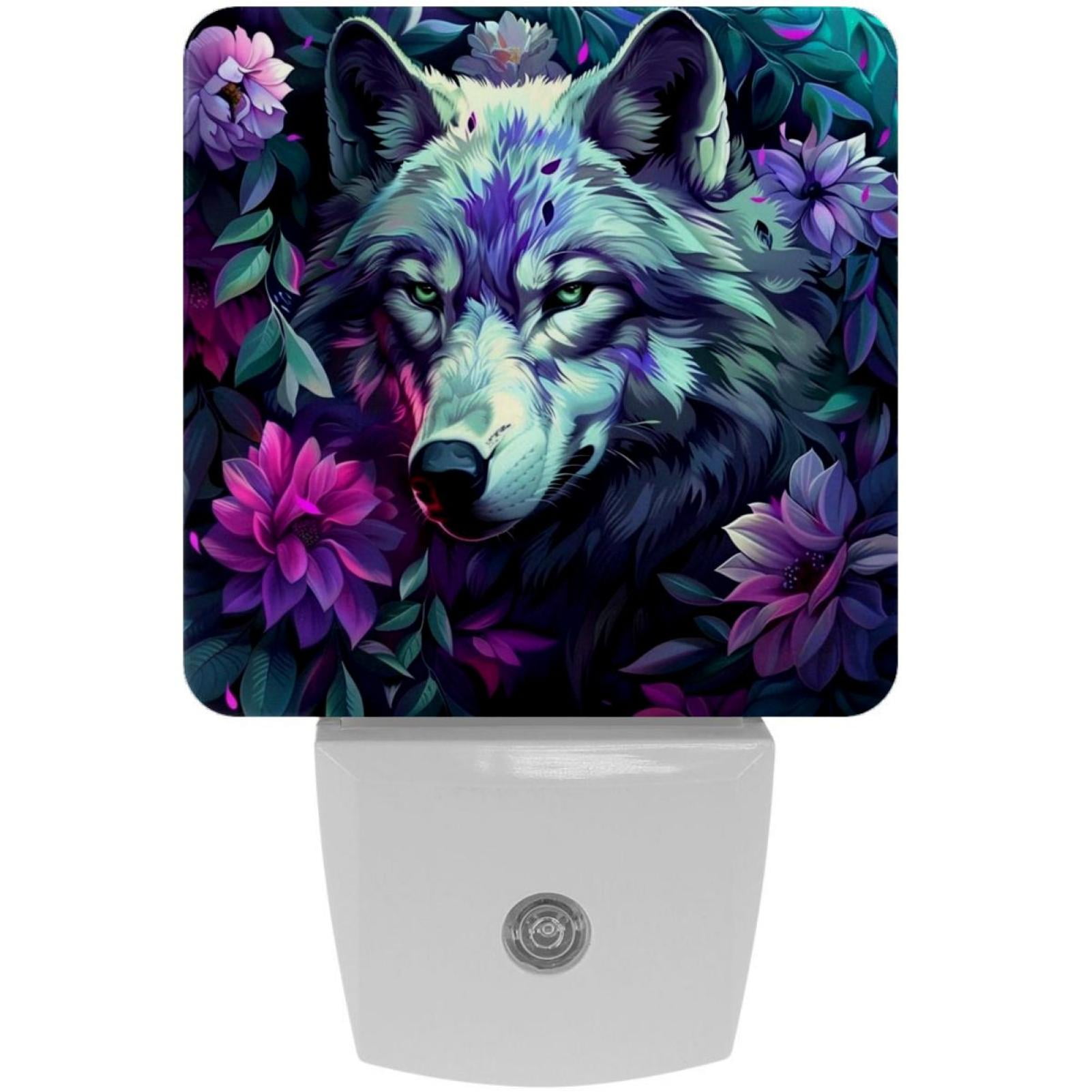 Wolf LED Square Night Lights - Energy Efficient and Contemporary Design ...