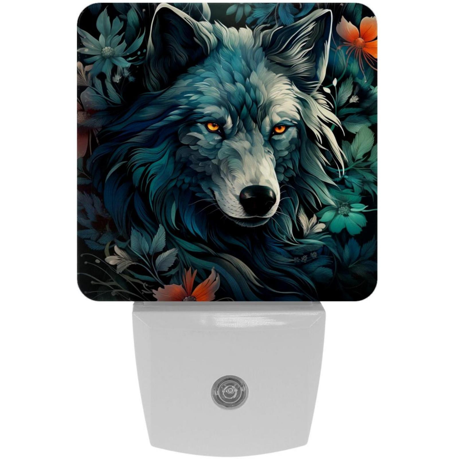 Wolf LED Square Night Lights: Energy-Efficient and Stylish Illumination ...