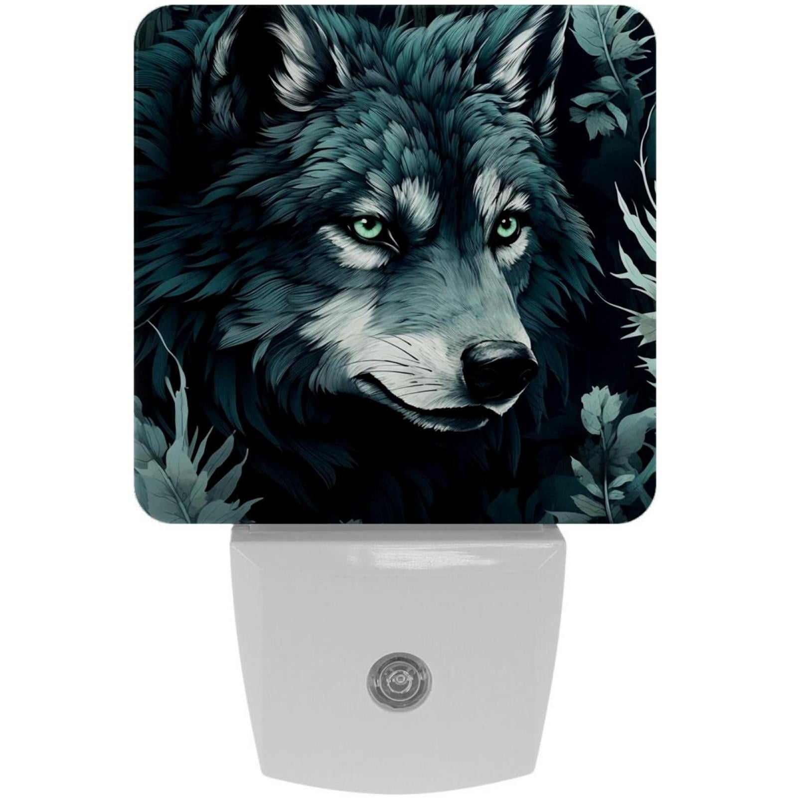 Wolf LED Square Night Lights: Energy-Efficient and Stylish Illumination ...