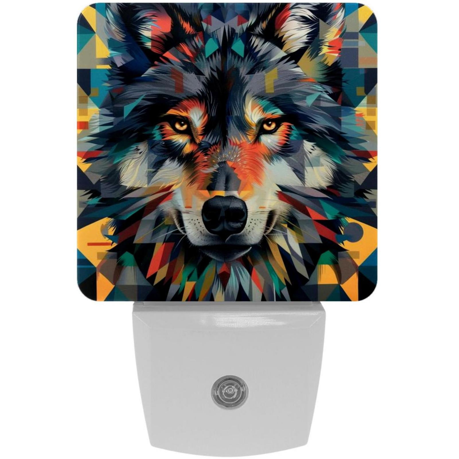 Wolf LED Square Night Lights- Energy Efficient and Stylish Illumination ...