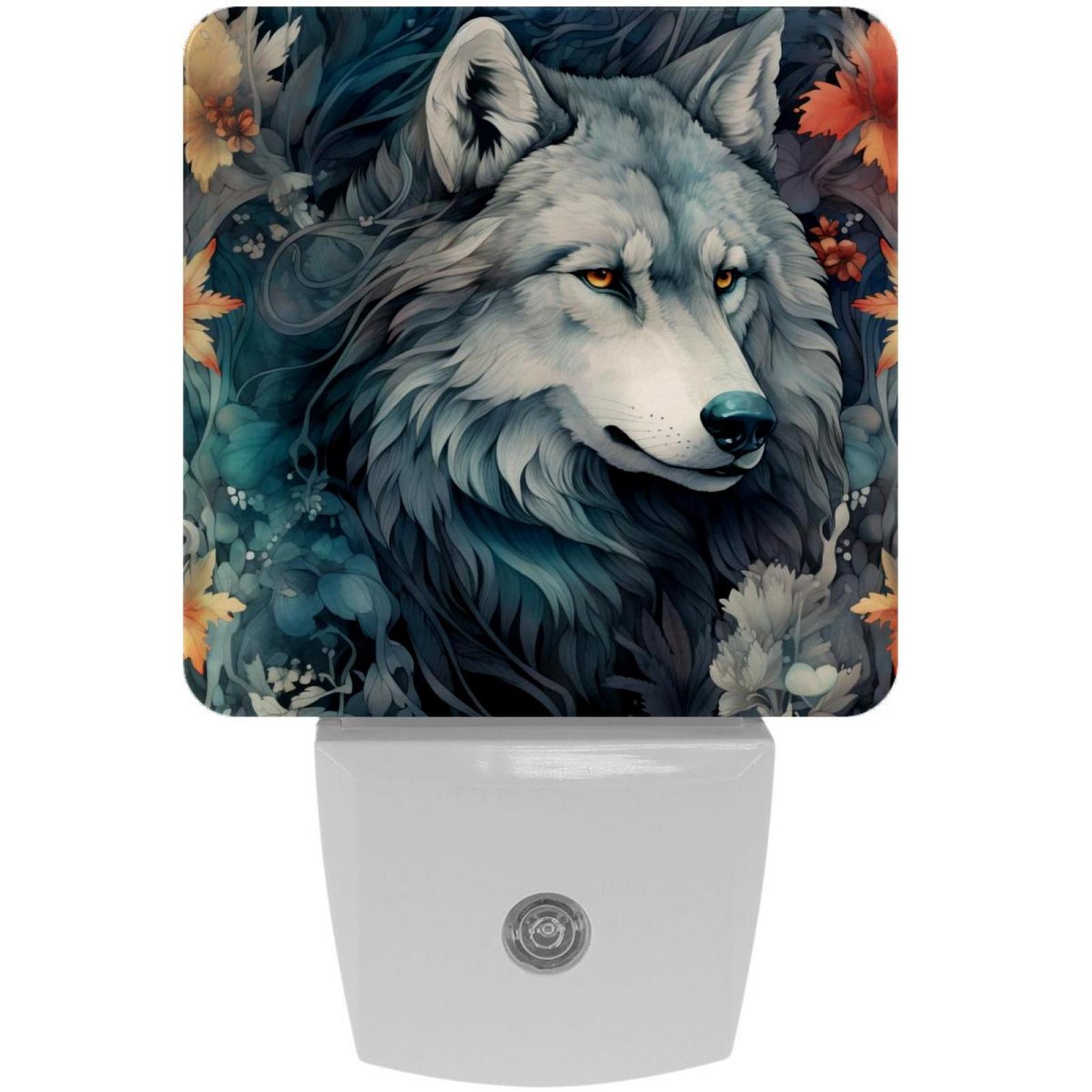 Wolf LED Square Night Lights- Energy Efficient and Stylish Illumination ...