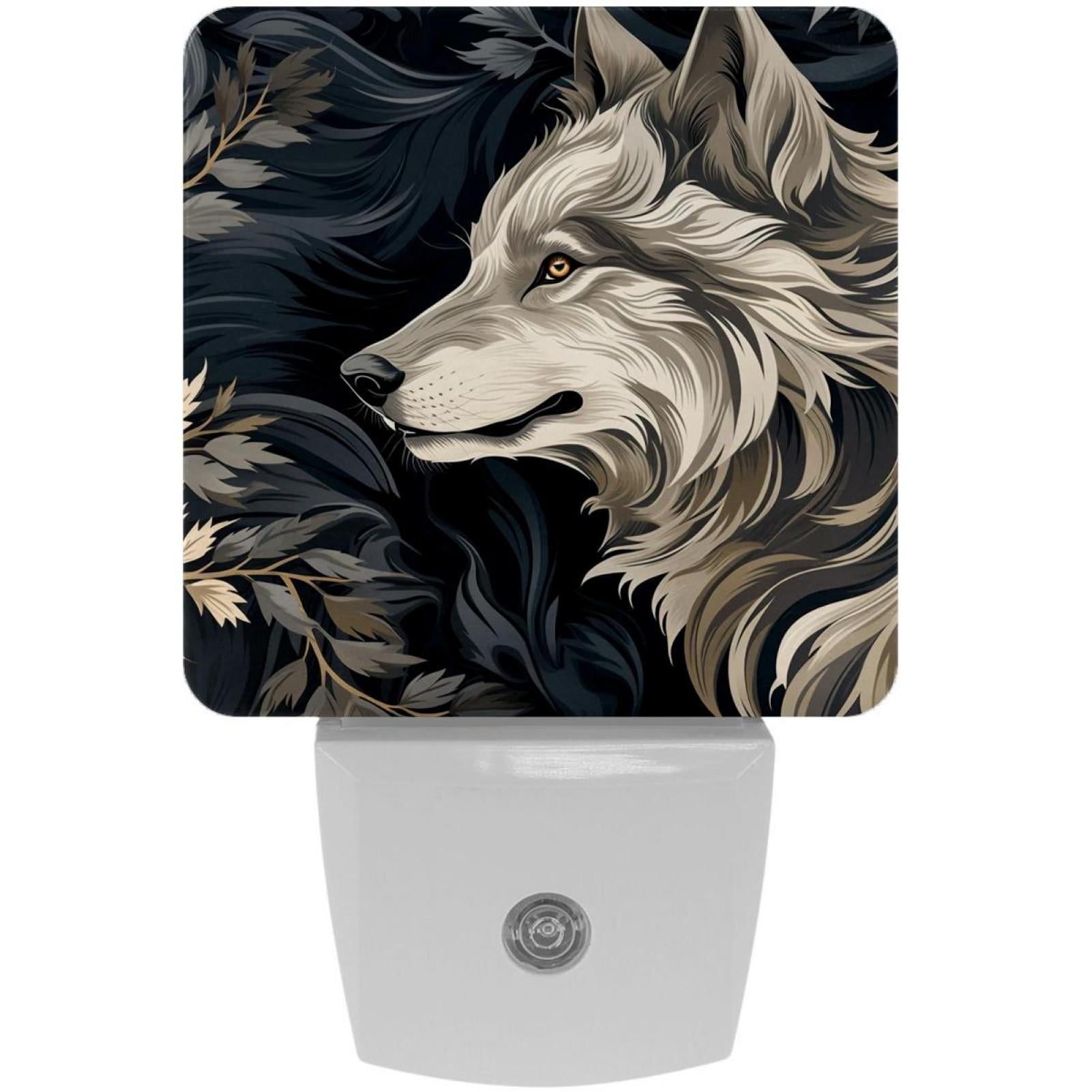 Wolf LED Square Night Lights: Innovative Illumination for a Relaxing ...
