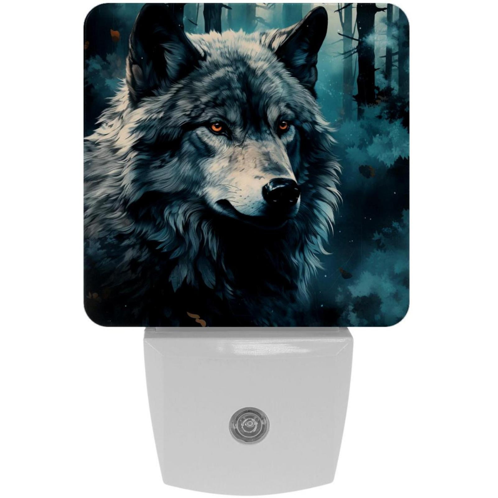 Wolf LED Square Night Lights - Modern and Energy Efficient Room ...