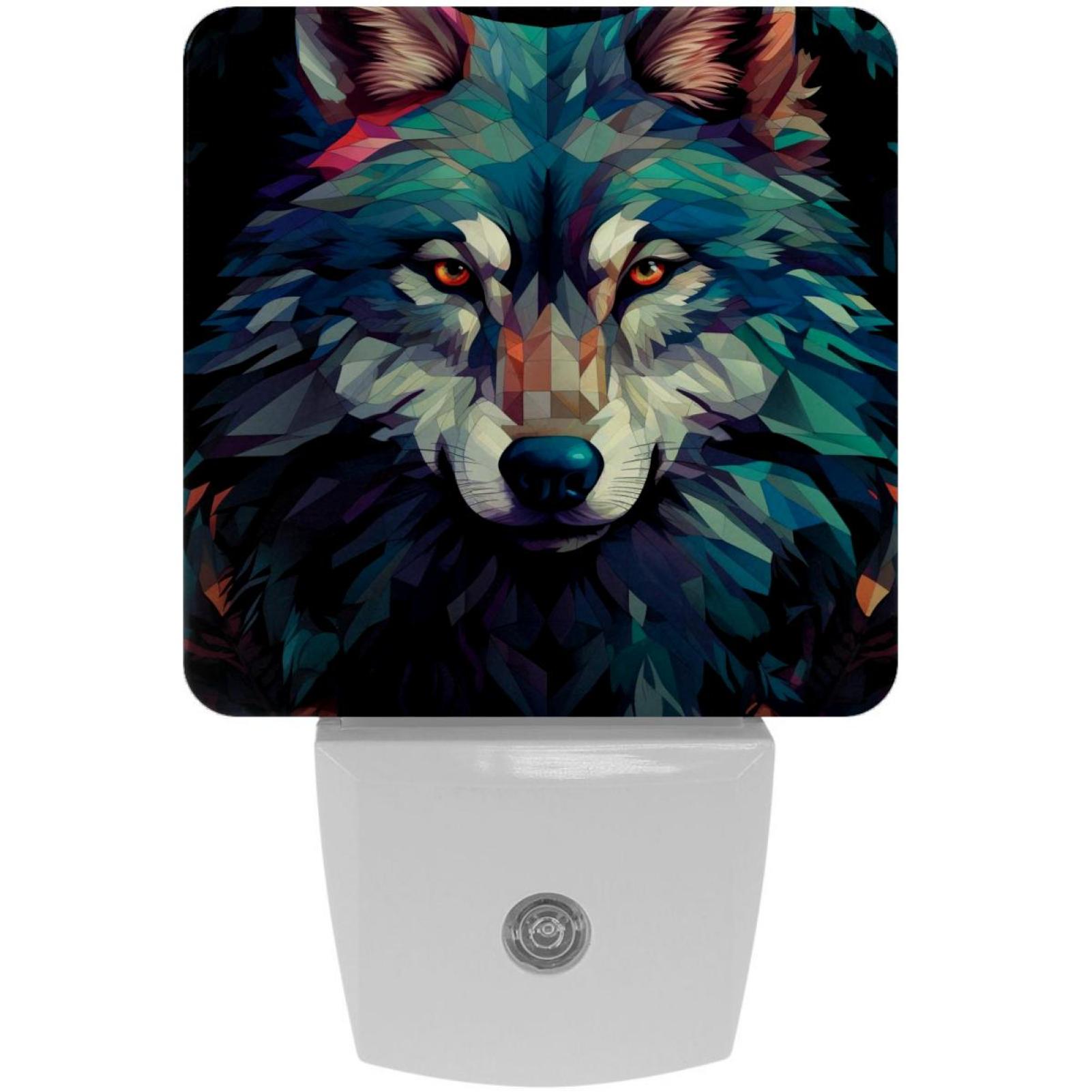 Wolf LED Square Night Lights - Modern and Versatile Plug-in Lighting ...