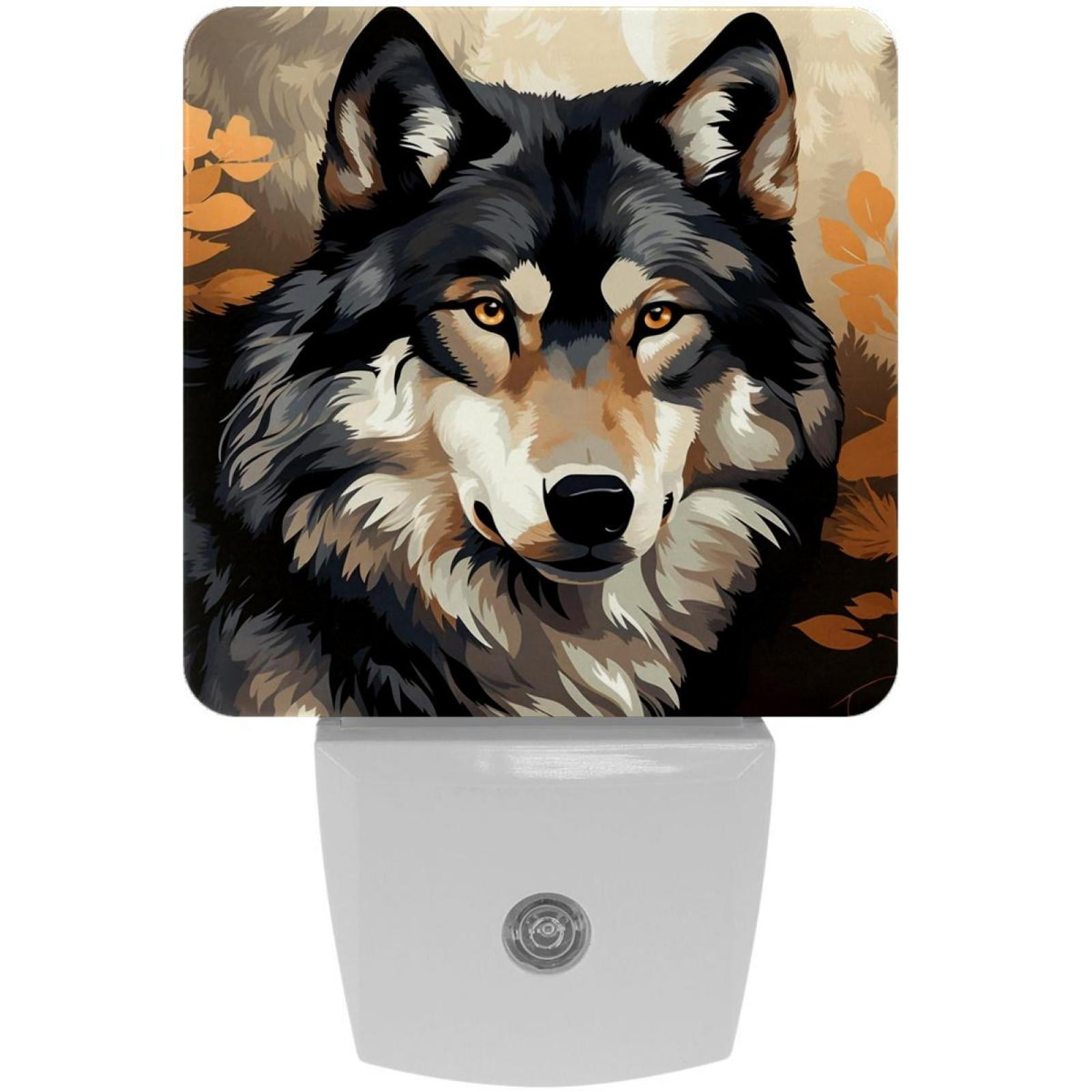 Wolf LED Square Night Lights - Modern and Versatile Plug-in Lighting ...