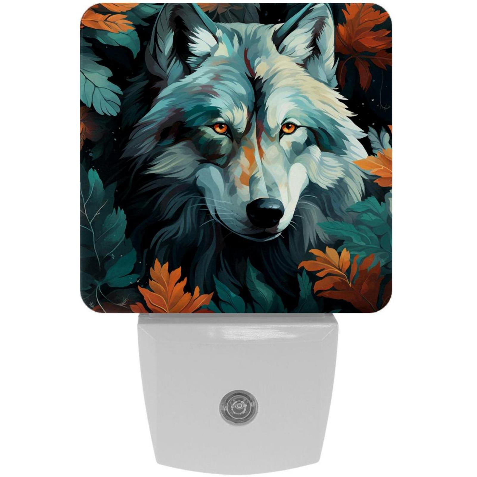 Wolf LED Square Night Lights - Modern and Versatile Plug-in Lighting ...