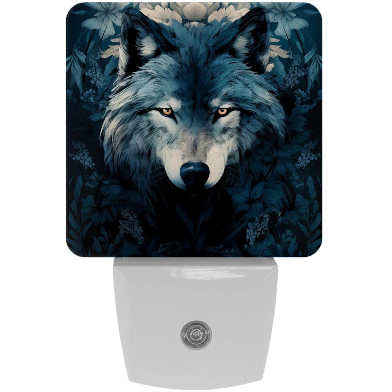 Wolf LED Square Night Lights - Stylish and Energy-Efficient Lighting ...