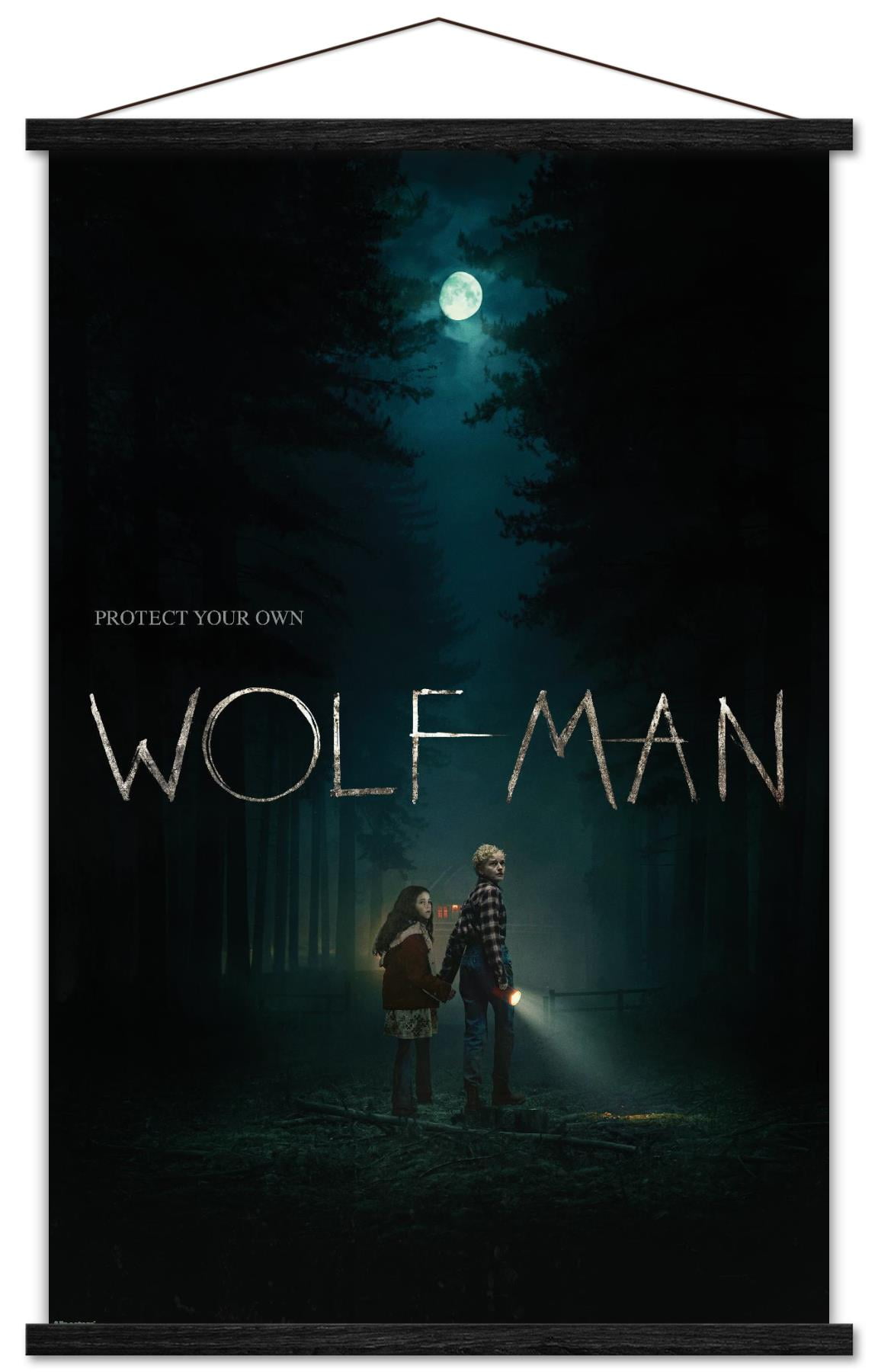 Wolf Man (2025) - One Sheet Wall Poster with Magnetic Frame, 22.375" x 34" - Walmart.com