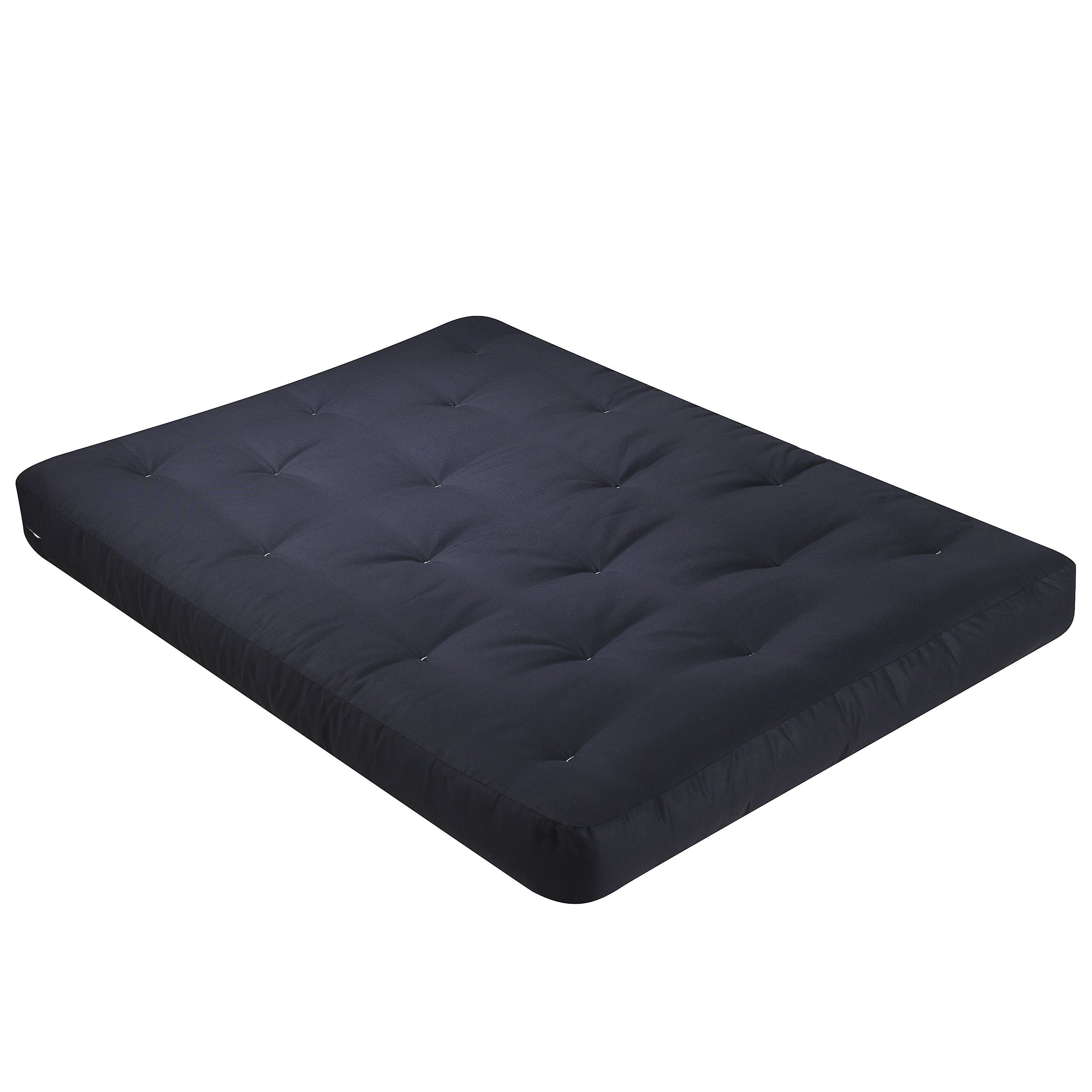 Wolf Memory Plus 8" Futon Mattress with Memory Foam, Full, Black Duck ...