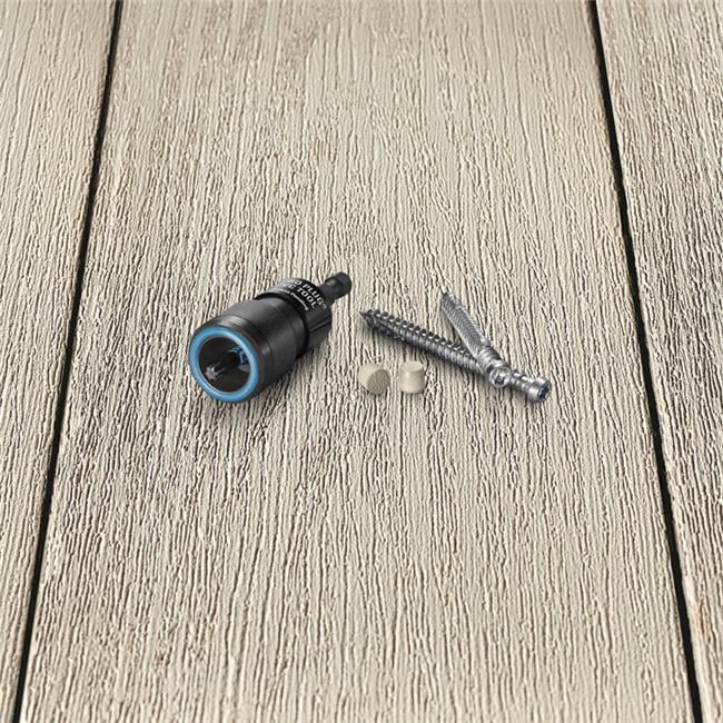 Wolf No. 10 x 2.75 in. Star Trim Head Epoxy Coated Carbon Steel Deck ...