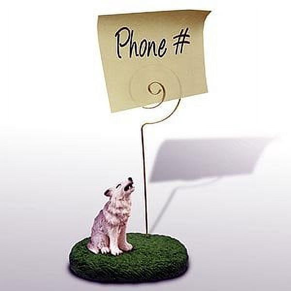Wolf Note Holder (Gray) - Walmart.com