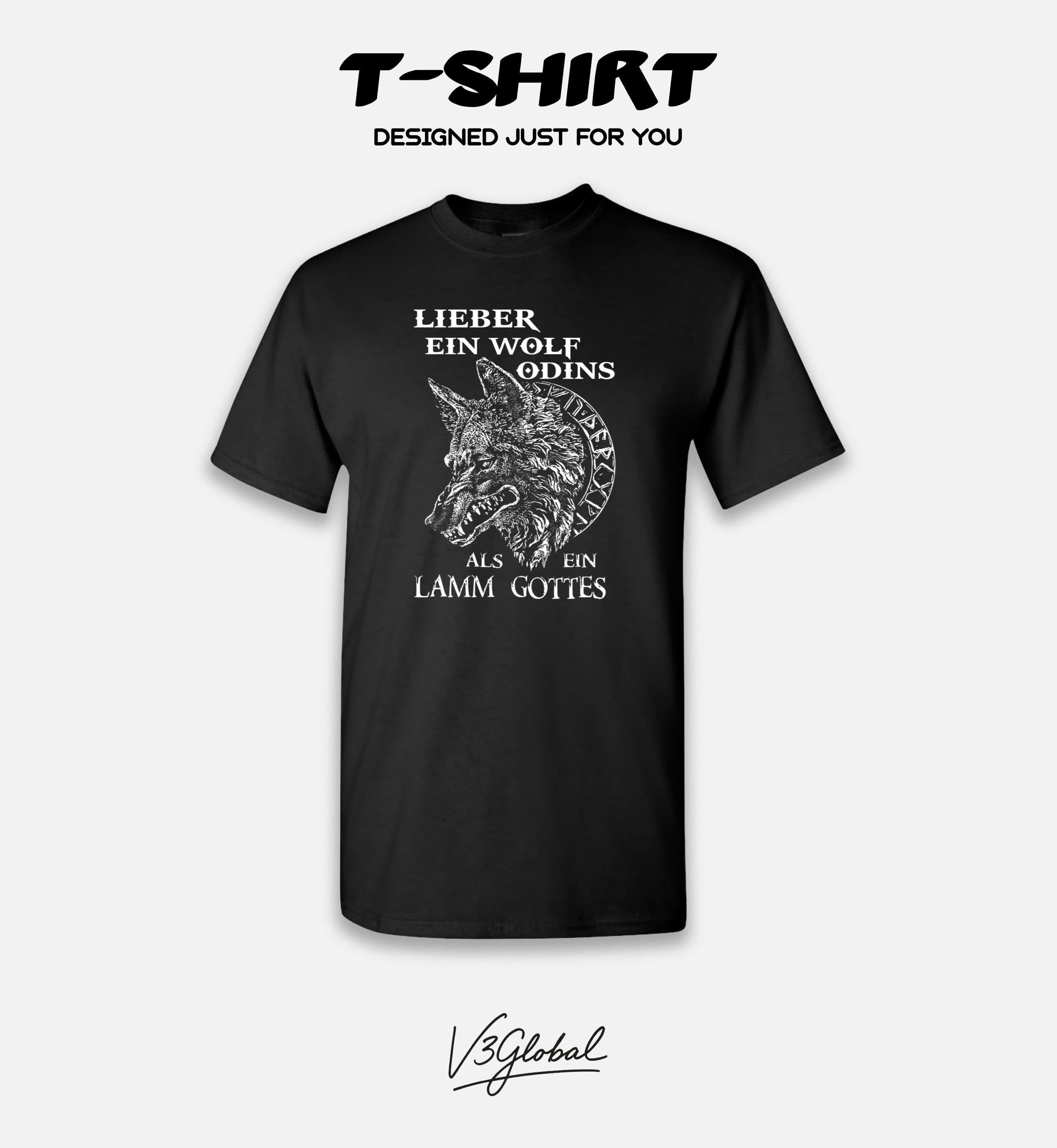 Wolf Odin's Nordic Mythology Viking Norse God Fenrir Asgard Valhalla ...