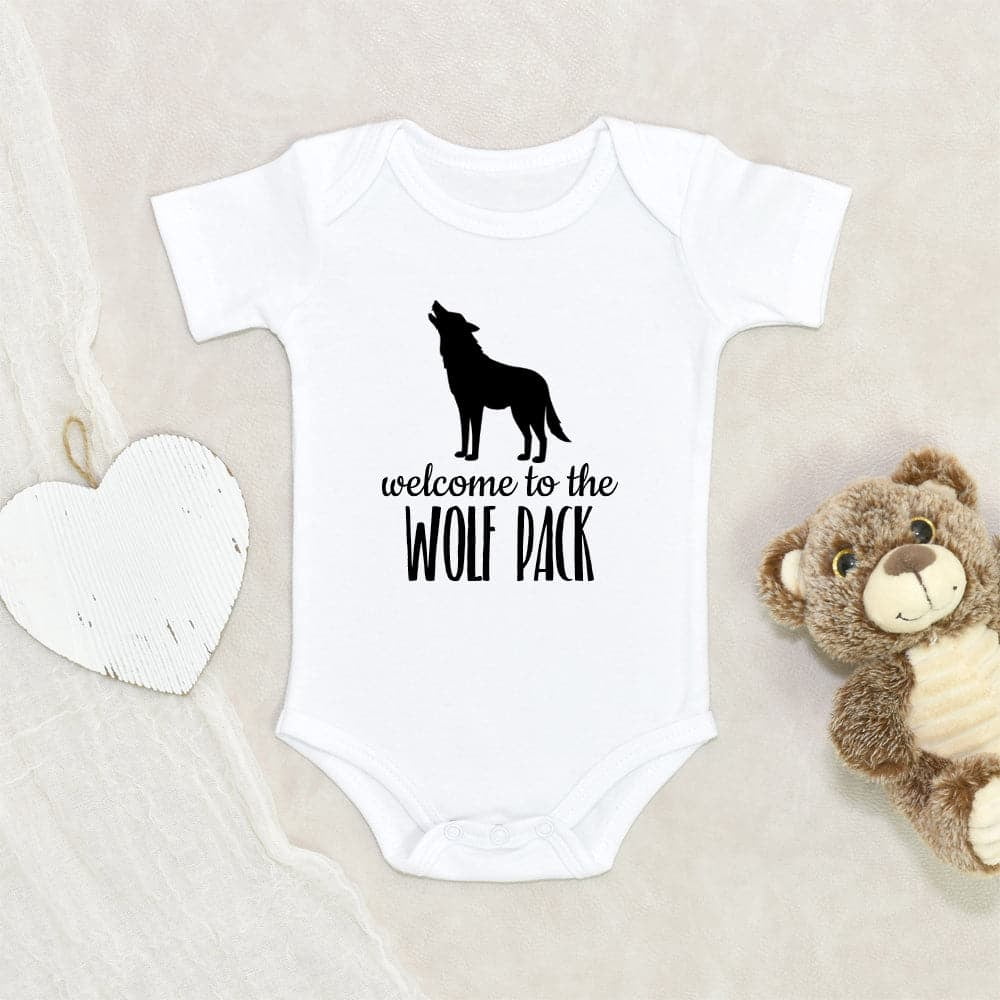 Wolf Pack New Member - New To The Pack Onesie - Welcome To The Wolf ...