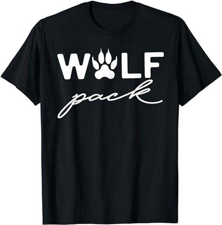 Wolf Pack Shirt, Wolf Pack T-shirt, Family Matching Shirts T-Shirt ...