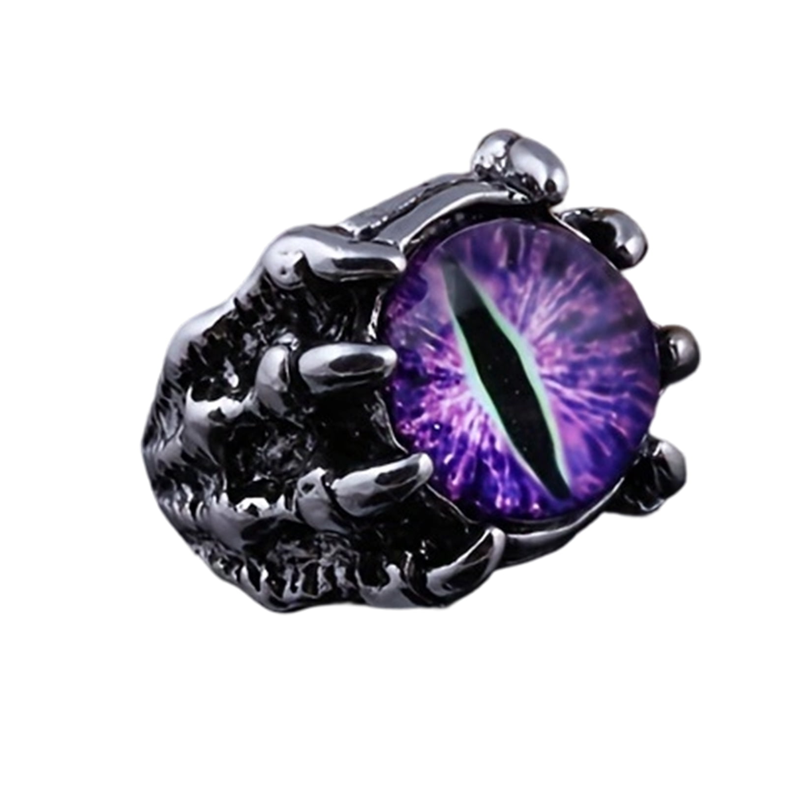 Wolf Paw Demons Eye Adjustable Opening Rings for Festival Parties ...