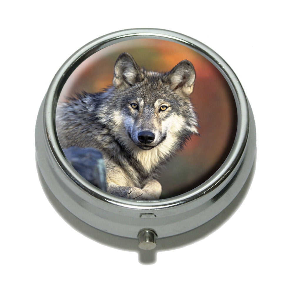 Wolf Pill Box - Walmart.com