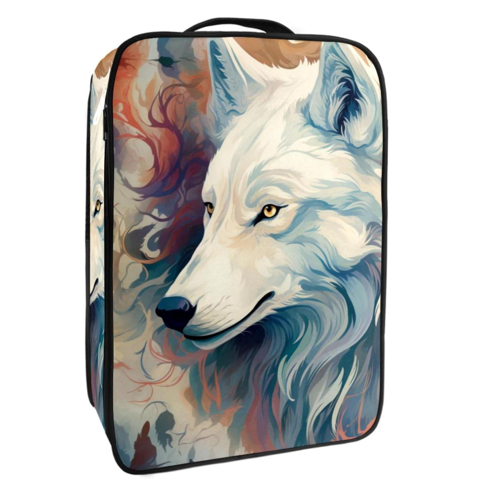 Wolf Polyester Shoe Box Storage Container - 23x31cm/9x12in - Closet ...