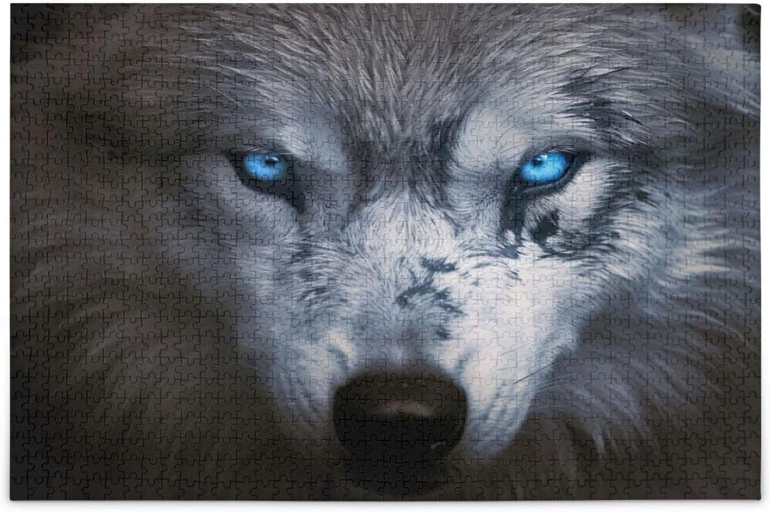 Wolf Puzzles for Adults 1000 Pieces, Fun Puzzles for Teens Family ...