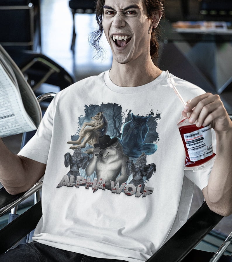 Wolf Ripping Shirt Meme Funny, Offensive Gifts shirts, Oddly Specific ...