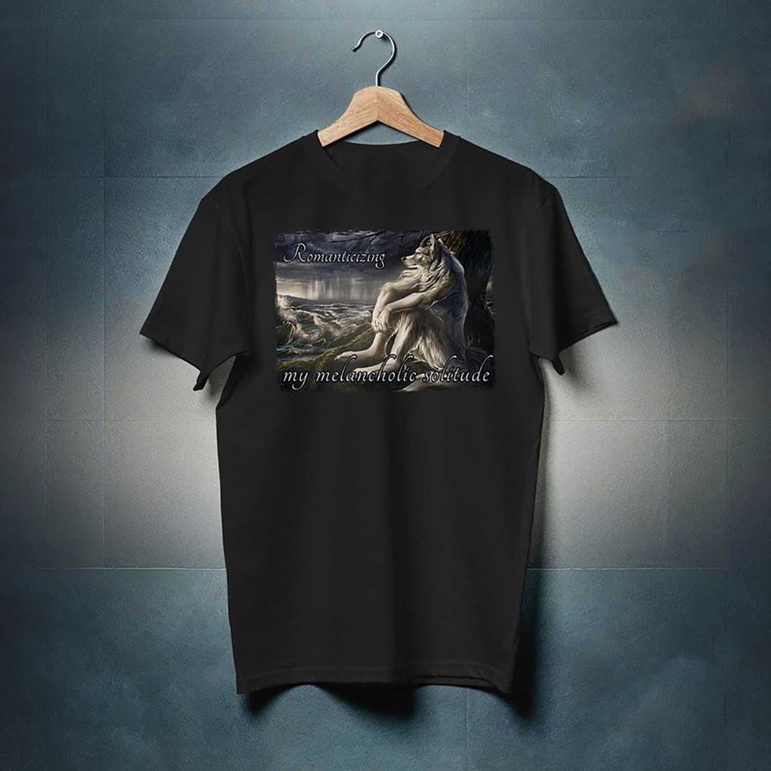 Wolf Ripping Shirt, Meme Funny Shirt, Sitting Wolf, Literally Me ...