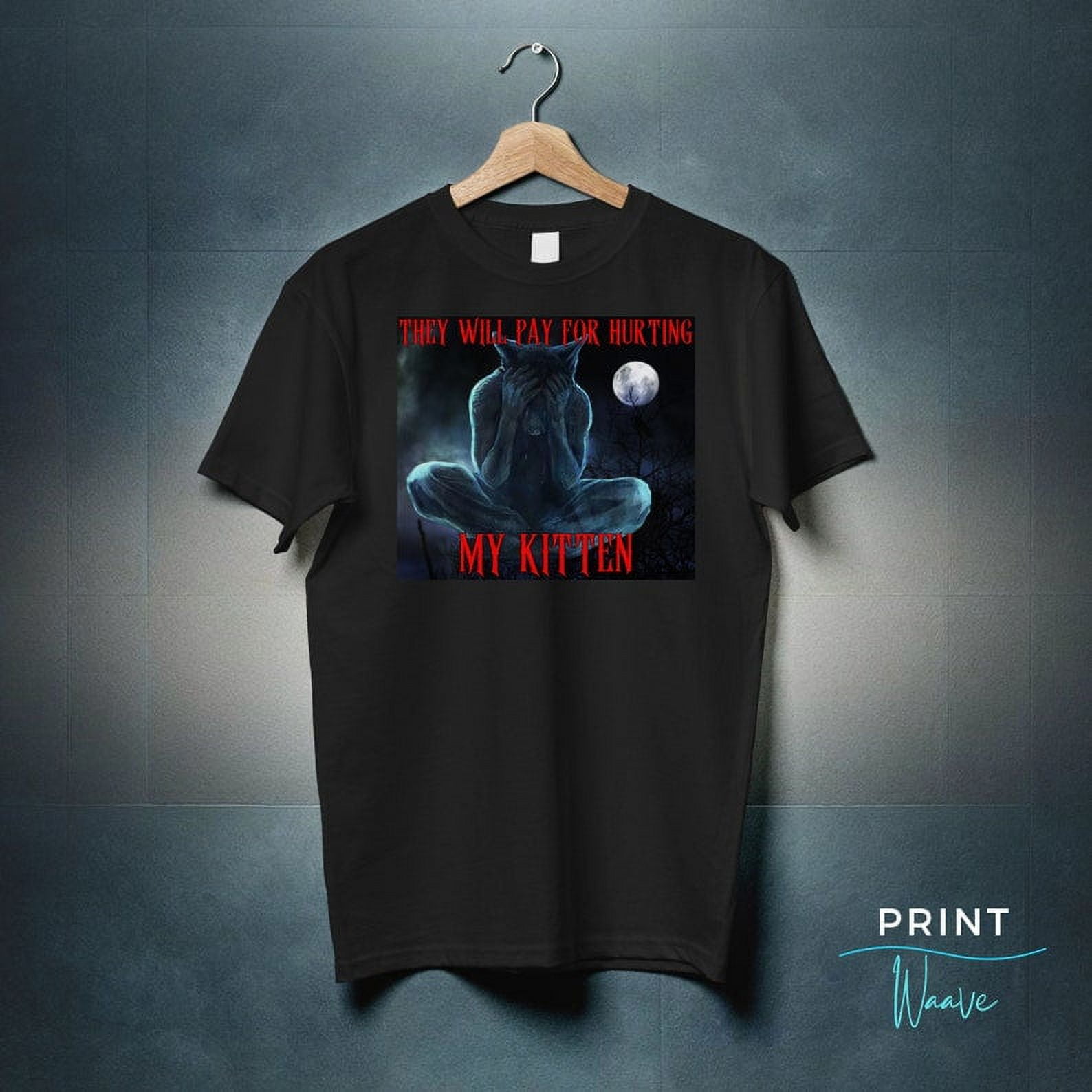 Wolf Ripping Shirt Meme Funny T Shirt, Oddly Specific, Offensive Gifts ...